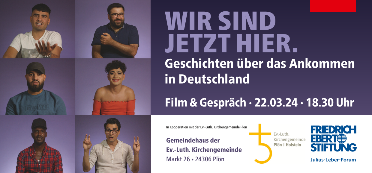 Wir sind jetzt hier – Geschichten über das Ankommen in Deutschland ...